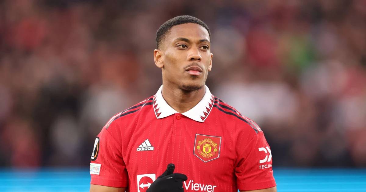 OFFICIAL: Anthony Martial ruled out of FA Cup final due to hamstring ...