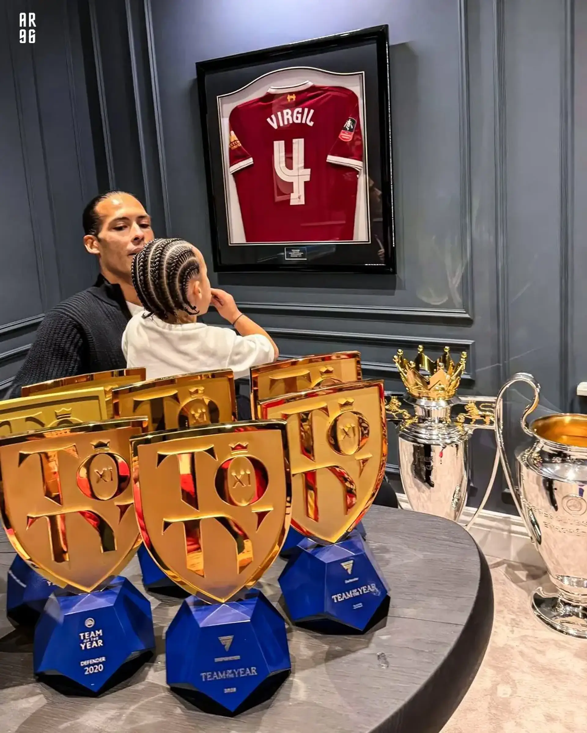 Best motivation for any kid: Van Dijk shares beautiful moment with ...