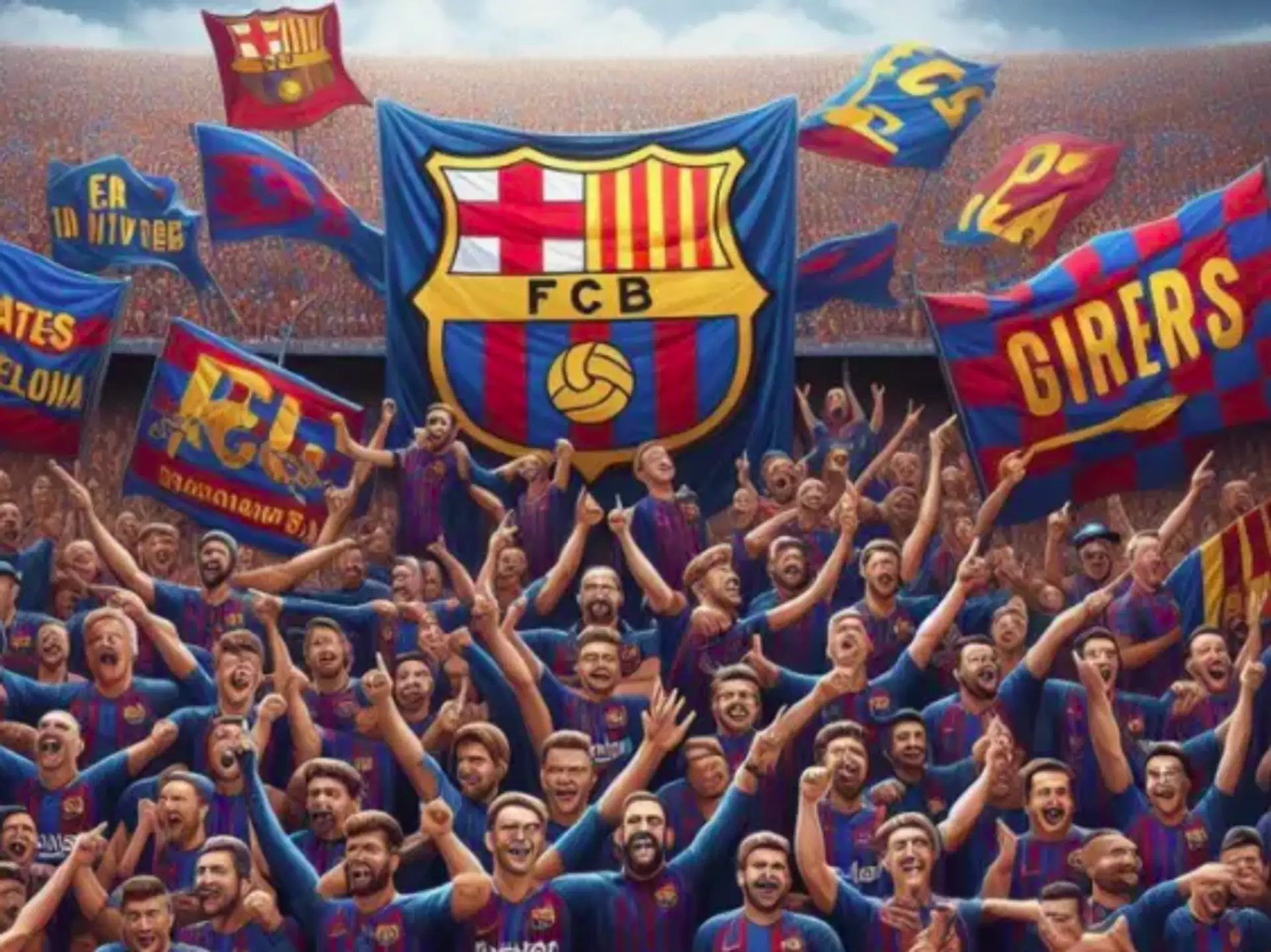 We asked AI to generate pics of typical Barca fans – here's what we got ...