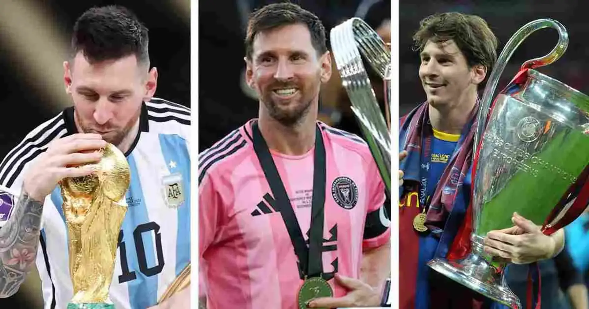 INFINITO Leo Messi: 48o trofeo della carriera, la bacheca completa ...