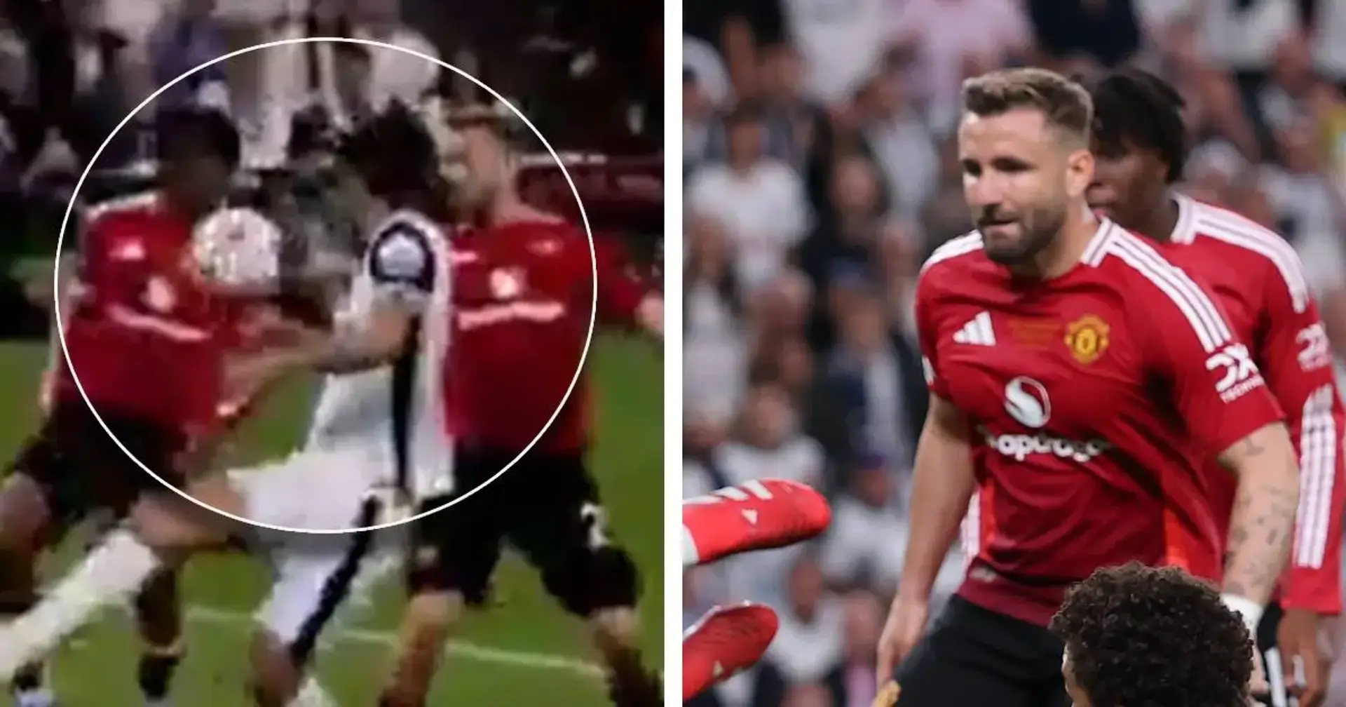 🤬 WHAT was Luke Shaw doing during Spurs goal? — Tribuna.com