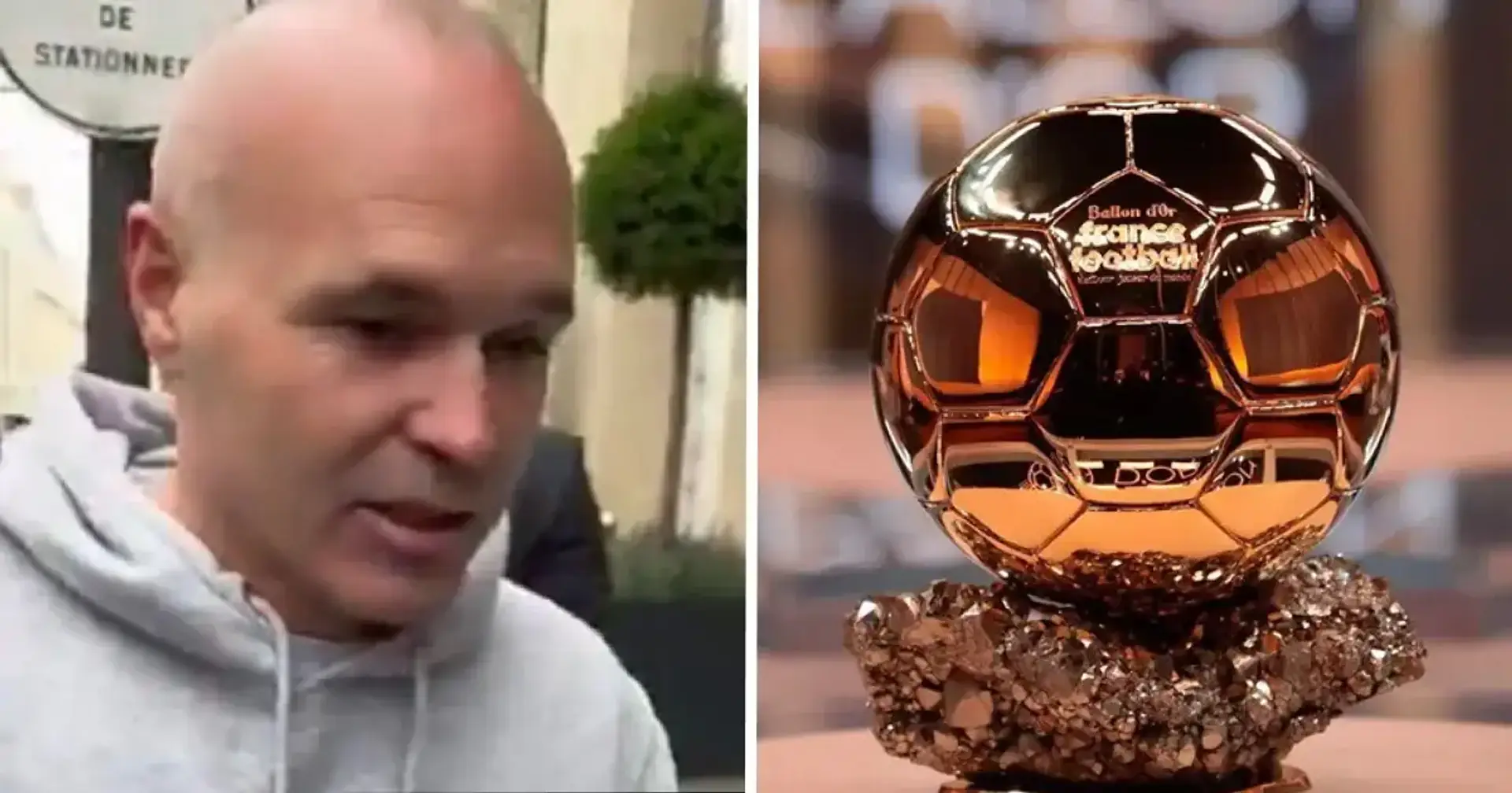 Iniesta : Lamine et Dembélé méritent le Ballon d'Or - Football ...