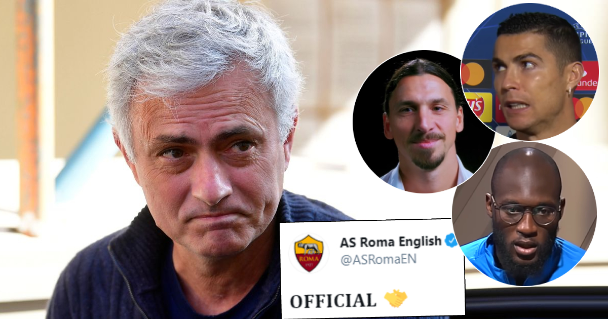OFFICIAL: Jose Mourinho is new AS Roma manager - details revealed ...