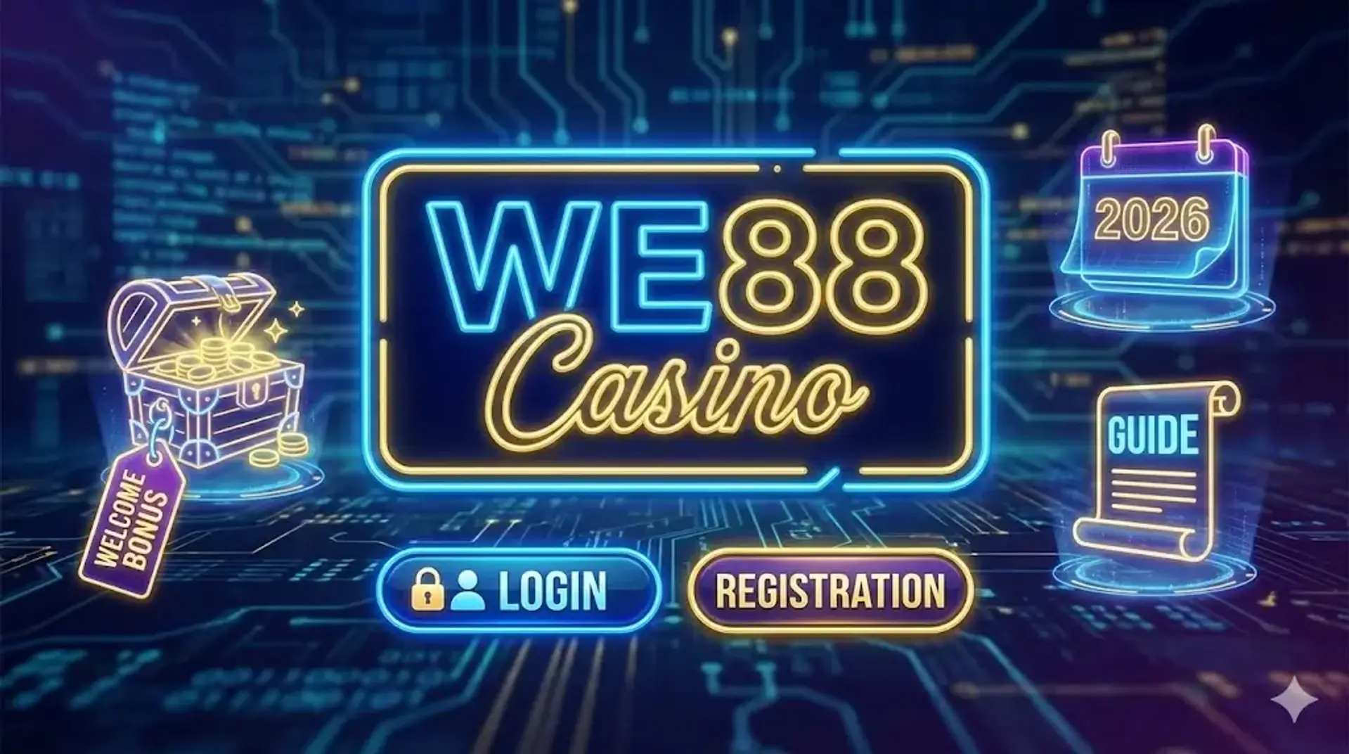 Login to Your WE88 Casino Account: Welcome Bonus & Registration Guide ...
