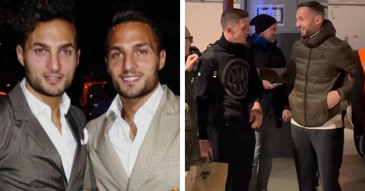 Ma è lui o non è lui? Il gemello di D'Ambrosio fa uno scherzo a Gosens: la reazione dell'esterno ...