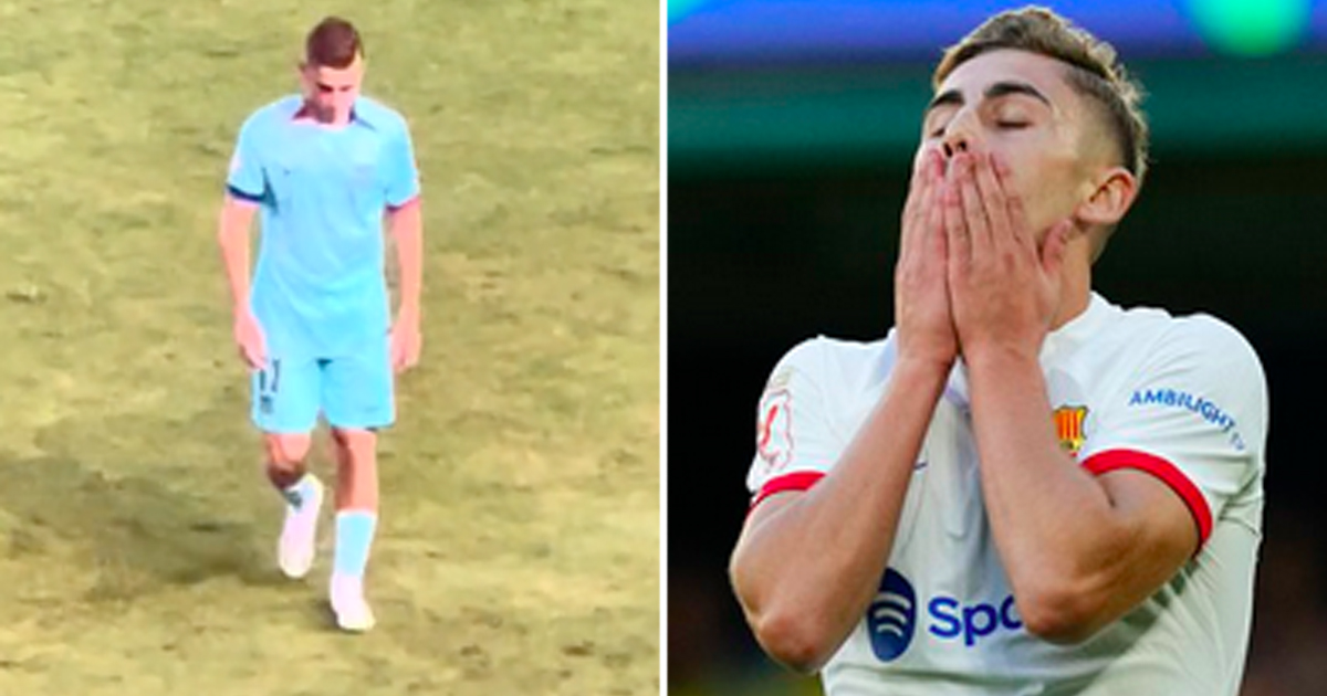 Why Fermin 'cried' in locker room on Sunday explained - Football ...