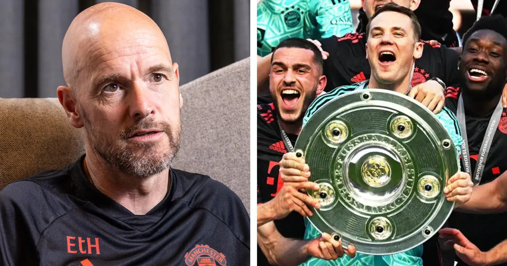 Erik ten Hag erklärt, warum der FC Bayern immer gewinnt - Fußball ...