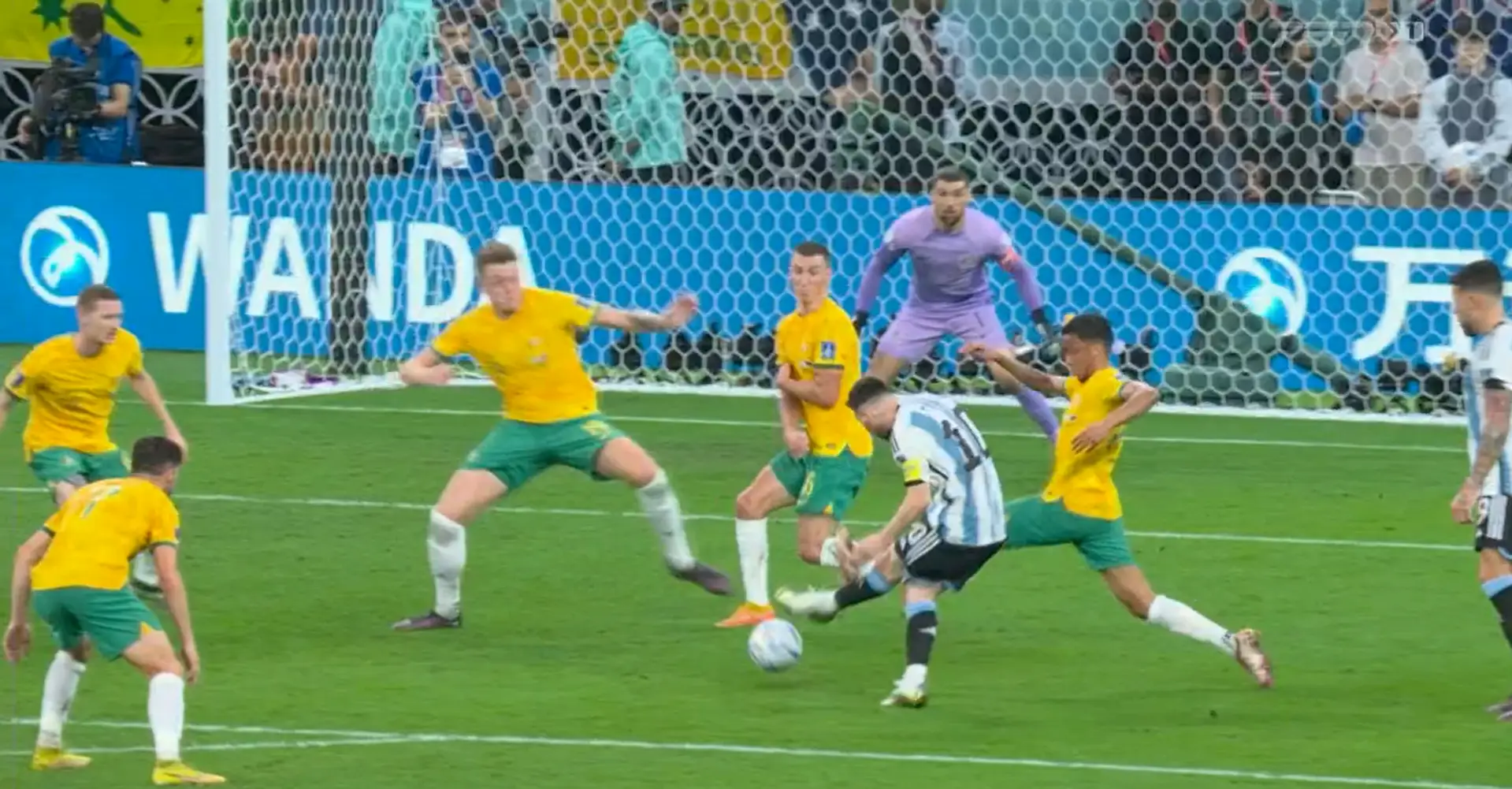 Messi scores his first World Cup knockout goal, passes Maradona in ...
