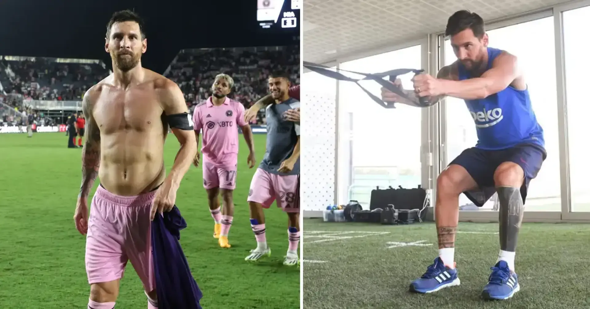 Der Körper von Messi als sein Tempel: Der spezielle Schritt, die ...