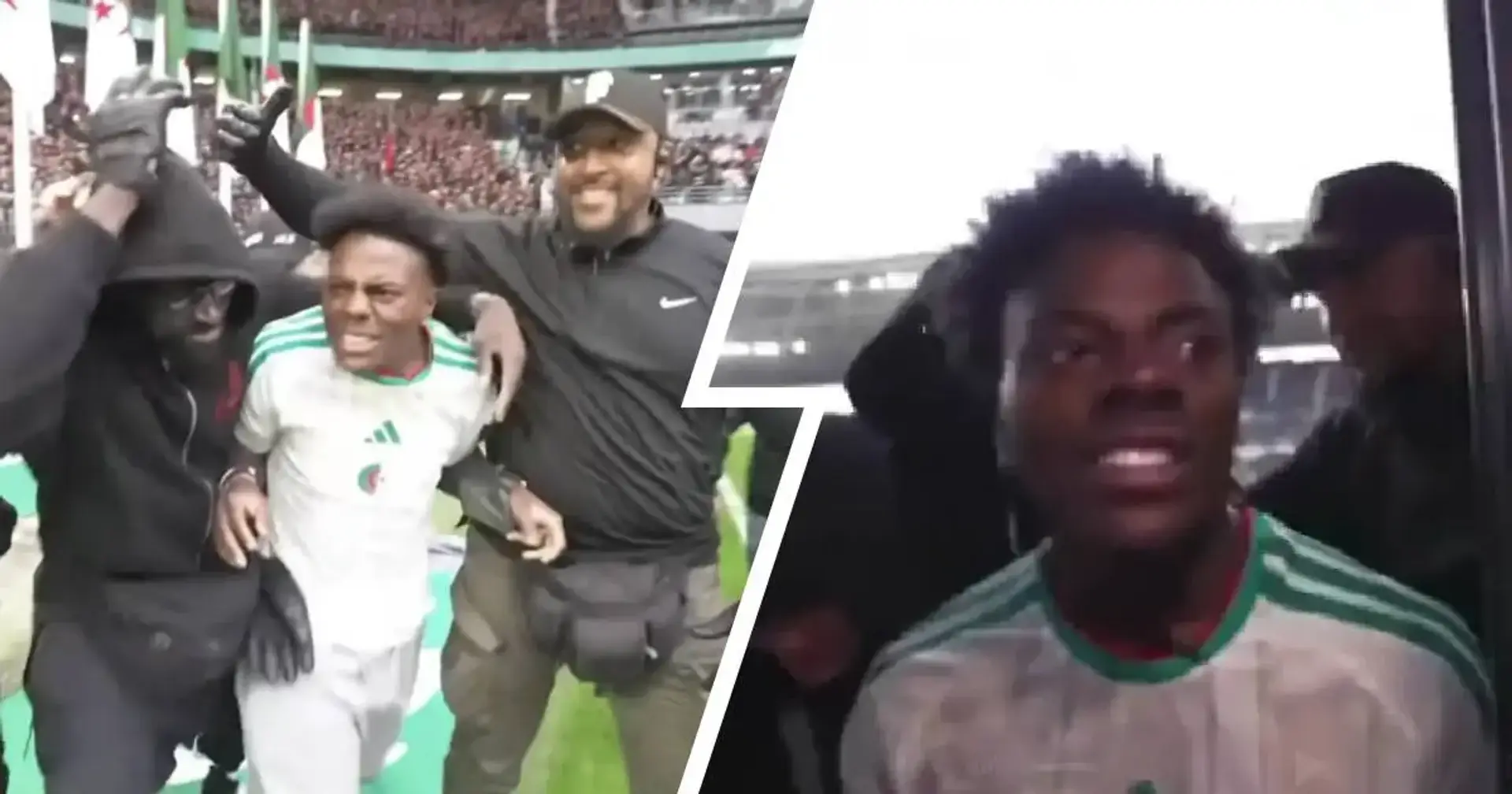 iShowSpeed a été chahuté par les Ultras lors du derby d'Alger entre le ...