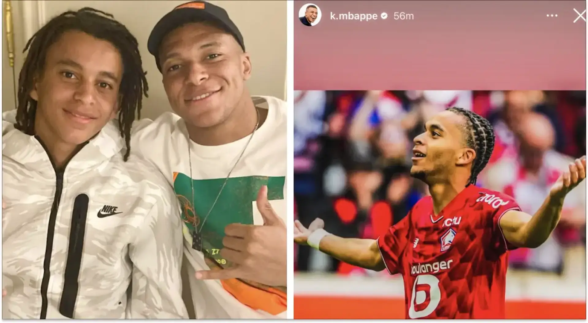 Kylian Mbappe shows love for brother Ethan after his first Ligue 1 goal ...