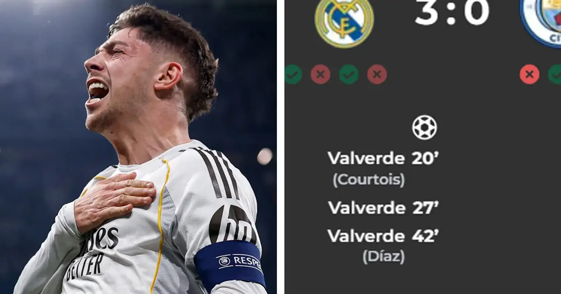 Fede Valverde – 10, Courtois – 9: les notes des joueurs du Real Madrid ...