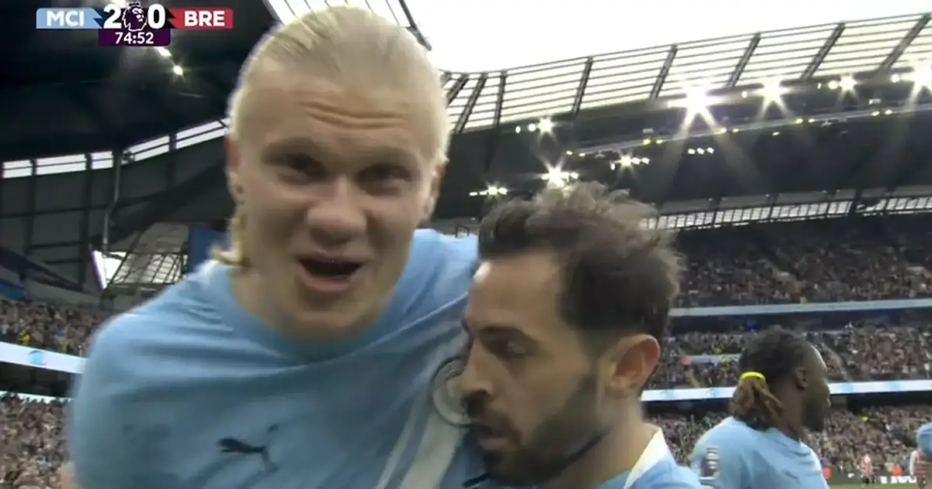 Erling Haaland bundles home scrappy finish as Man City take control ...