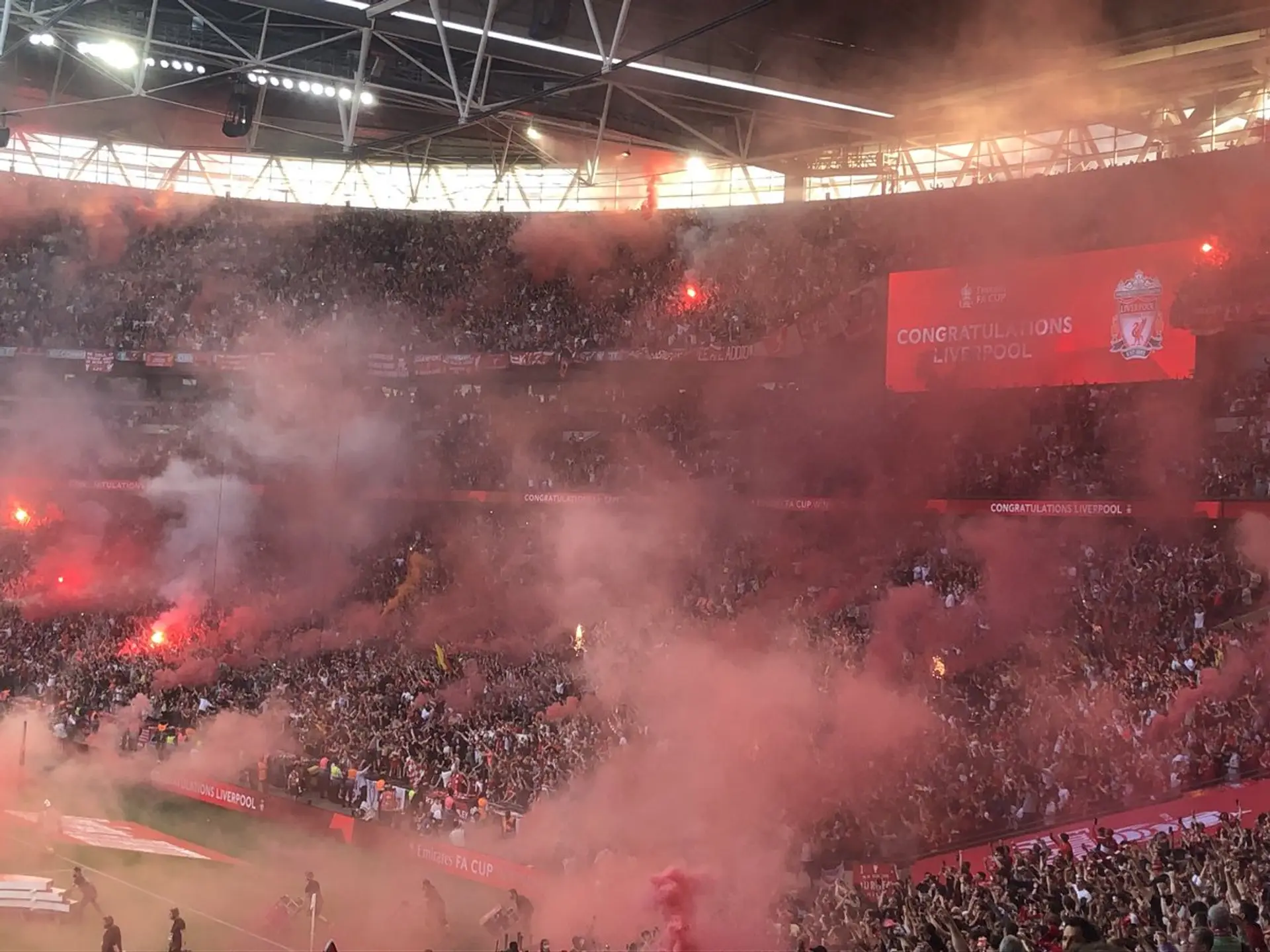 Liverpool lift the FA Cup: 11 best images - Football | Tribuna.com