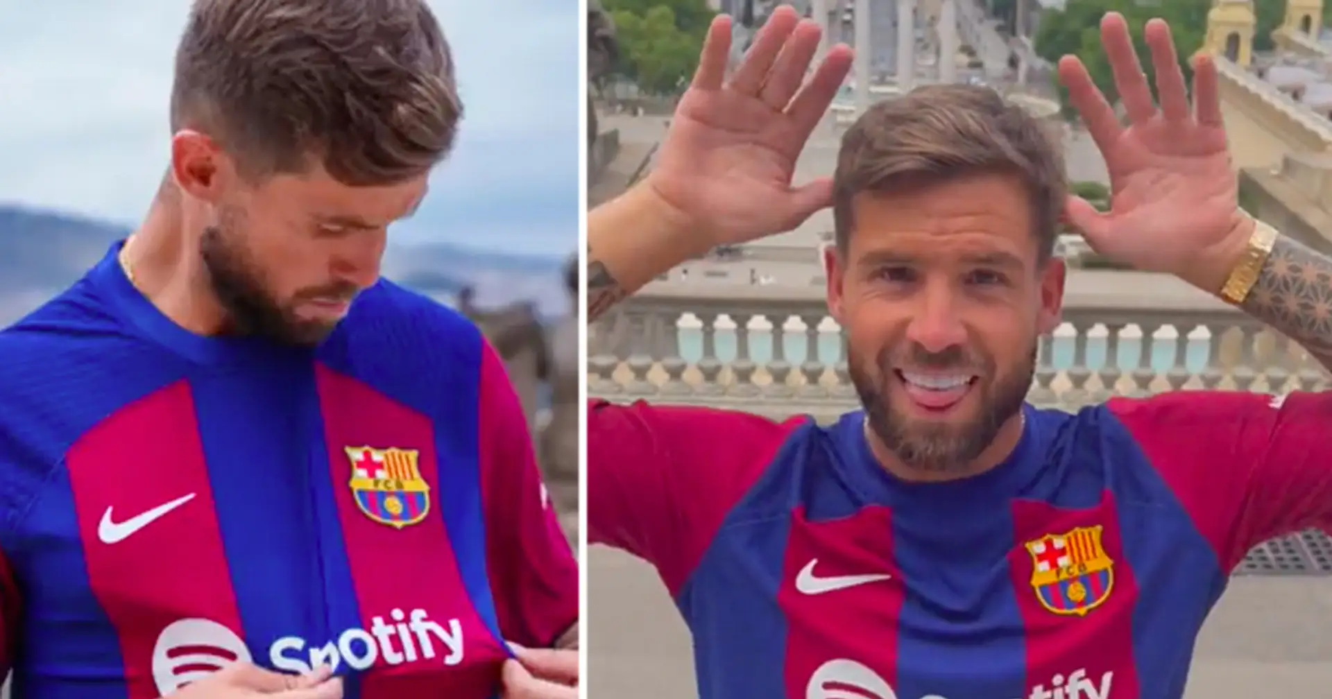 7 pics as Inigo Martinez poses in Barca's new jersey - Football ...