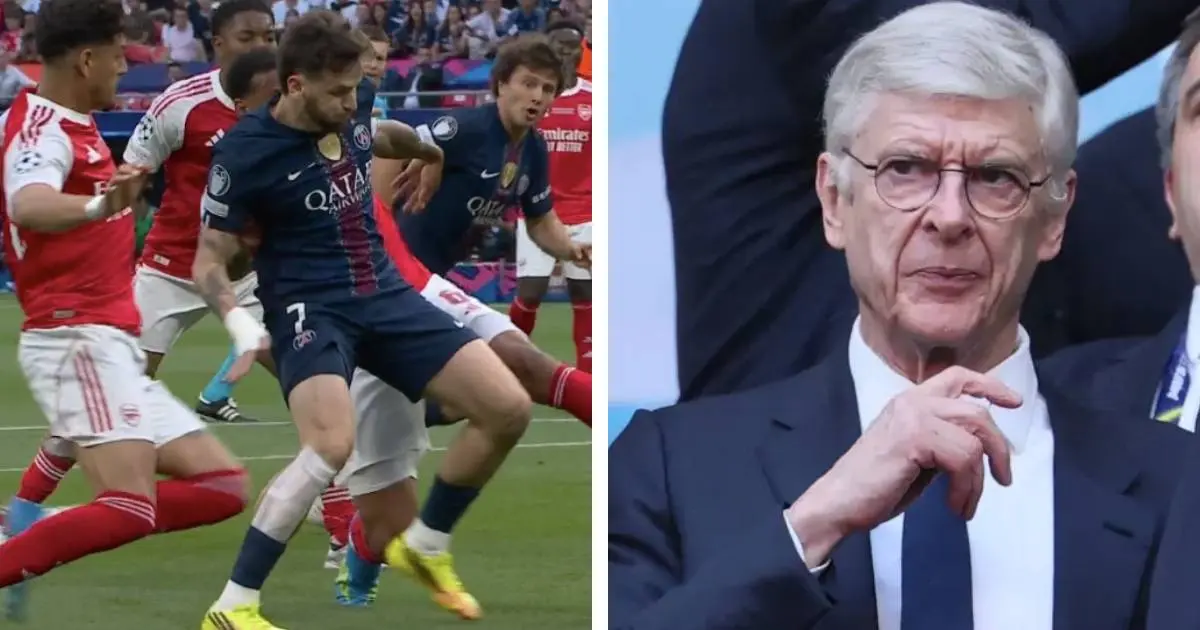 Arsène Wenger fue visto en Budapest animando al Arsenal en la final de ...