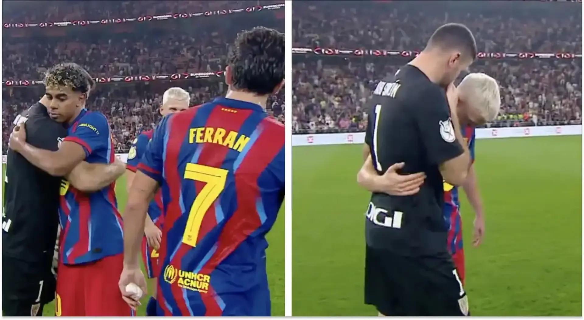 Barcelona stars comfort Unai Simon after 5-0 Bilbao rout — Tribuna.com