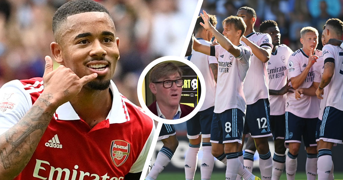 'He looks absolutely phenomenal': Simon Jordan names one Arsenal player ...