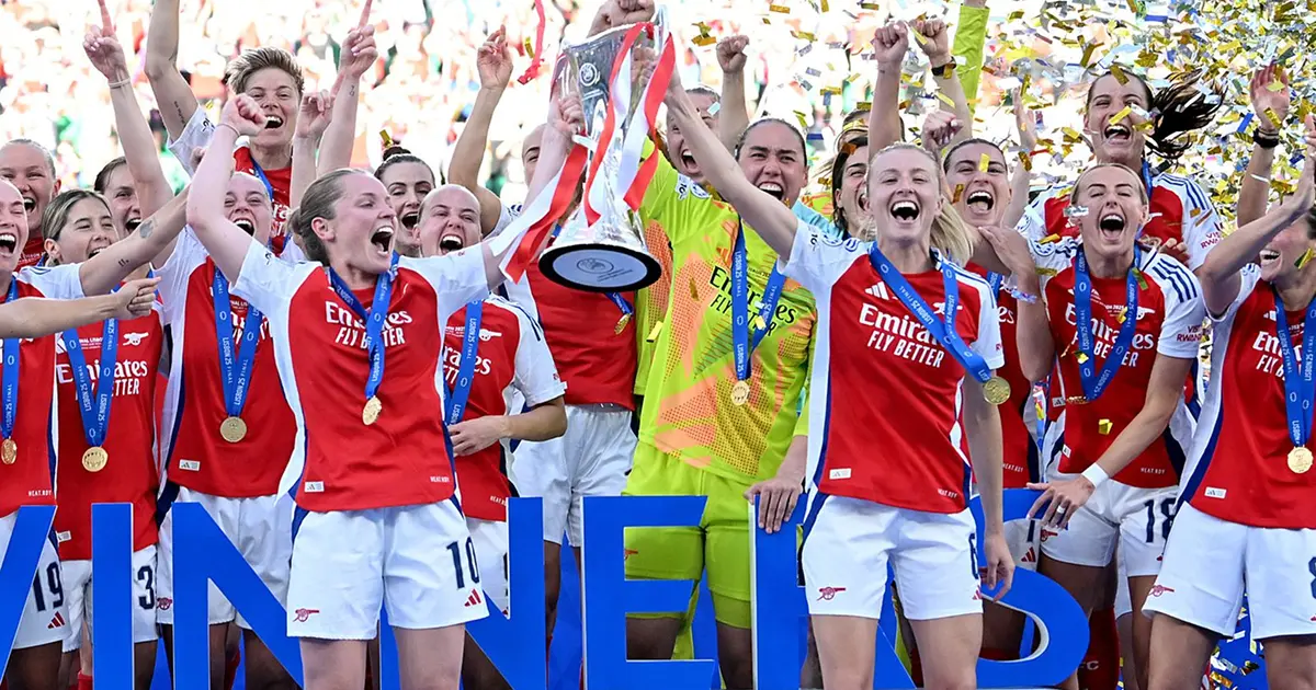 Arsenal named 2025 Women's Club of the Year - Football | Tribuna.com