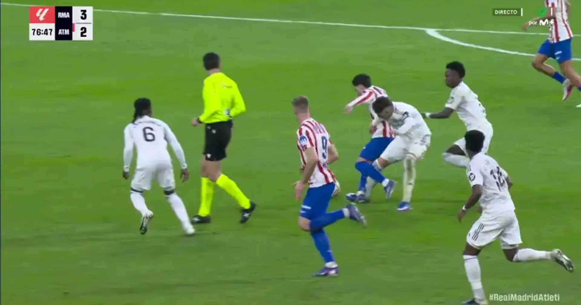 'No clear error': Referees back red card for Federico Valverde in ...