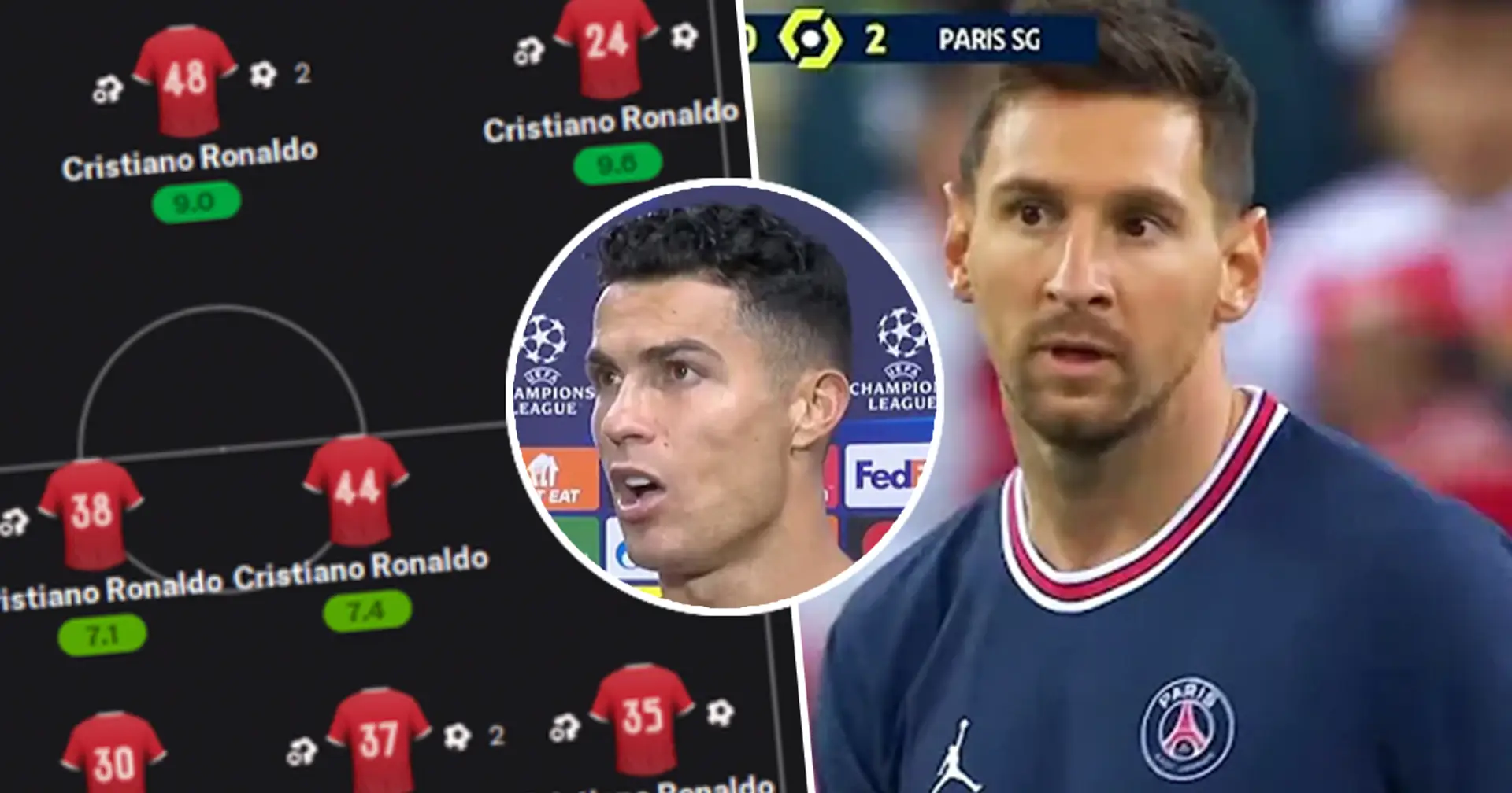 What if 11 Messis play against 11 Ronaldos? Final score and player ...
