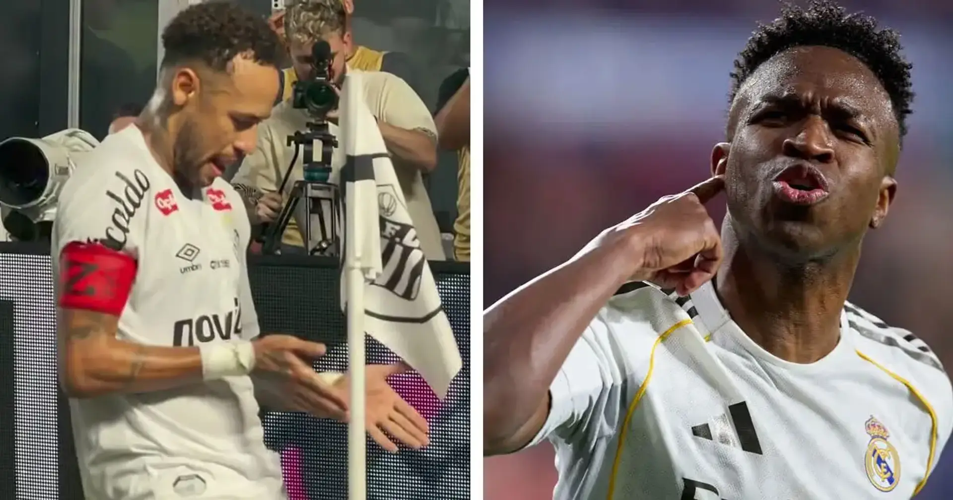 Neymar Jr pays sweet tribute to Vini Jr with delightful celebration ...