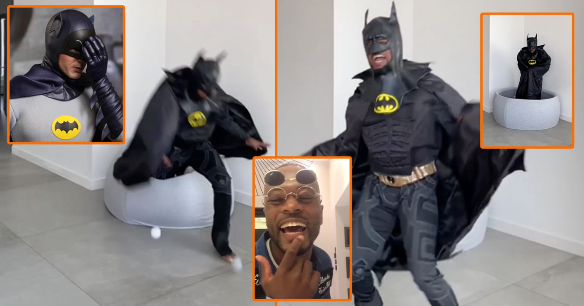 Patrice Evra's Halloween costume rehearsal goes hilariously wrong — no ...