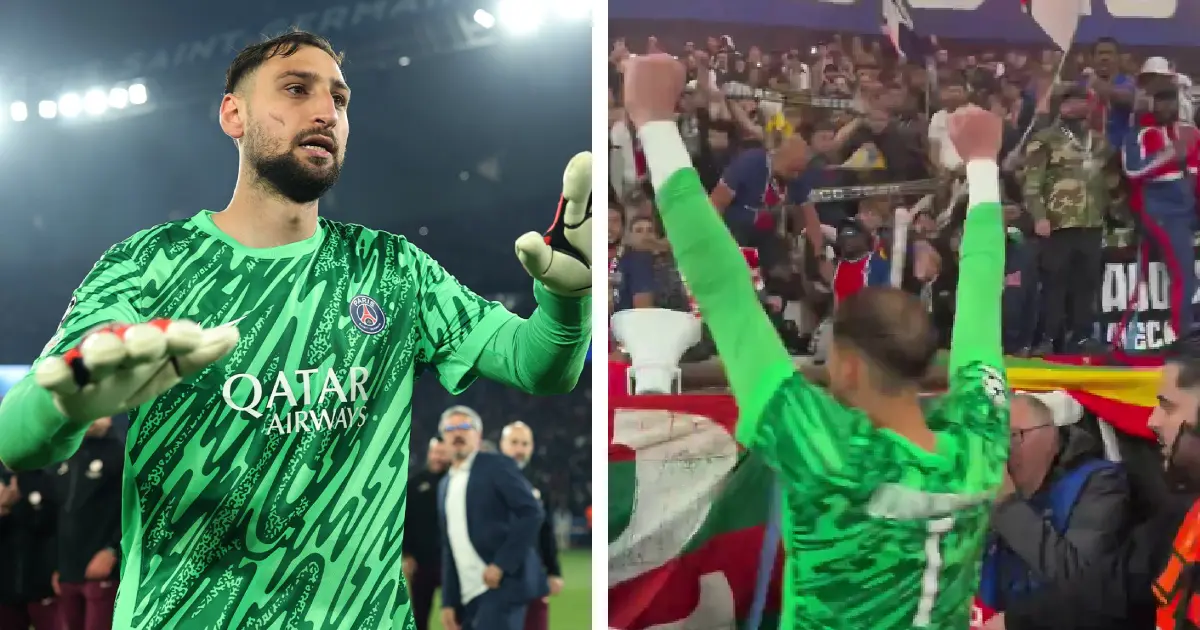 Les fans scandent le nom de Donnarumma après sa masterclass face à ...