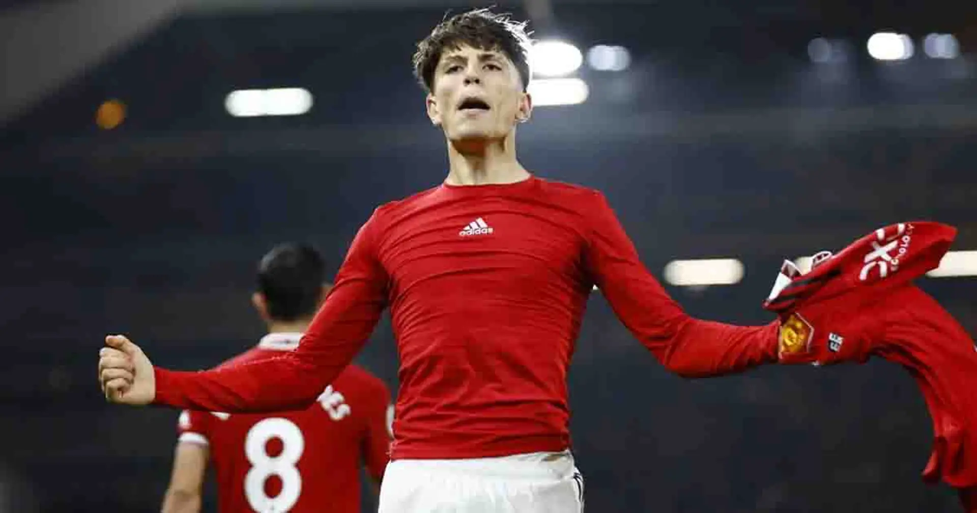 United 'practically complete' Garnacho contract extension agreement ...
