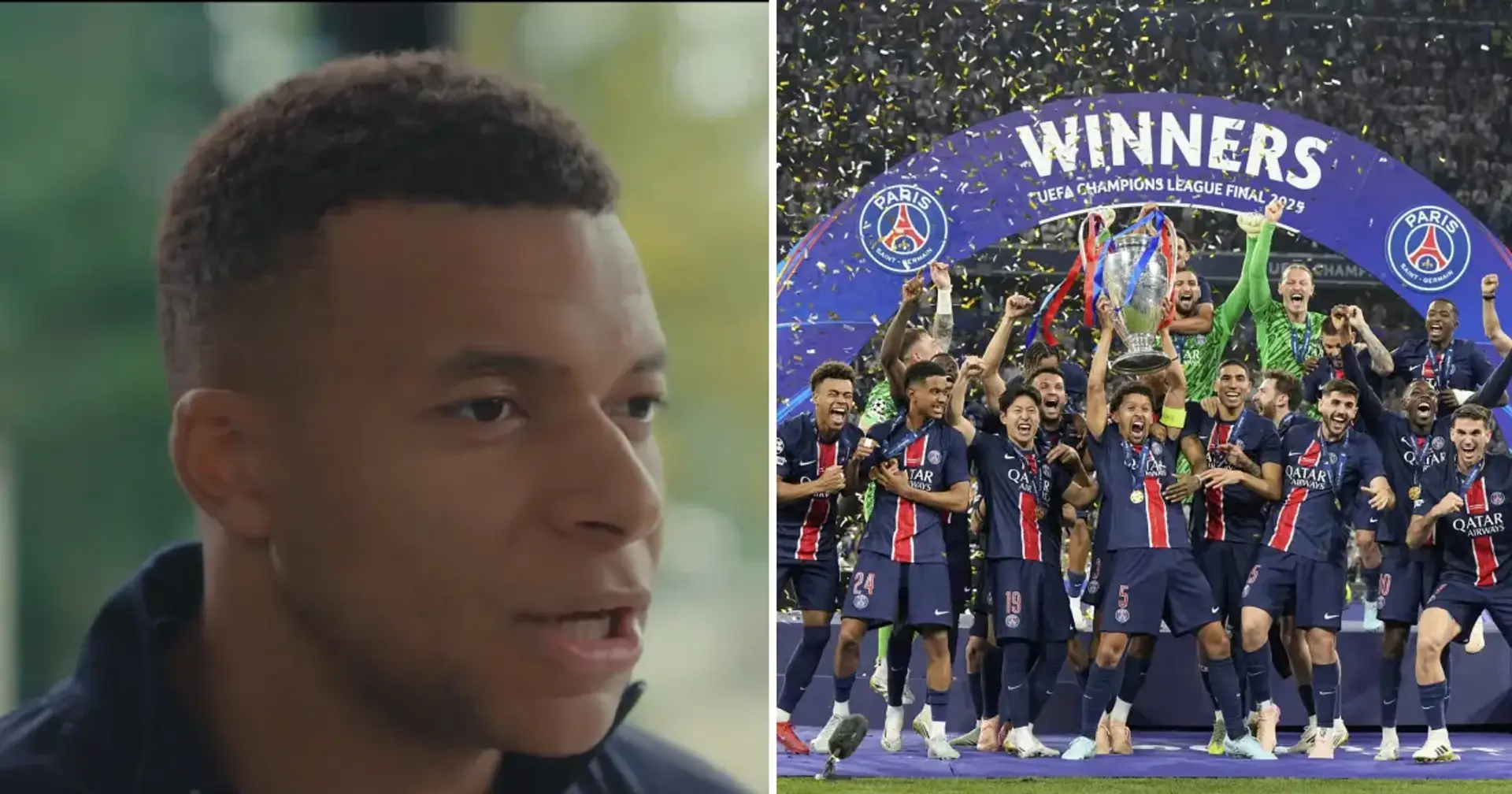 Kylian Mbappe: 'I was happy PSG won Champions League, it’s a club that ...