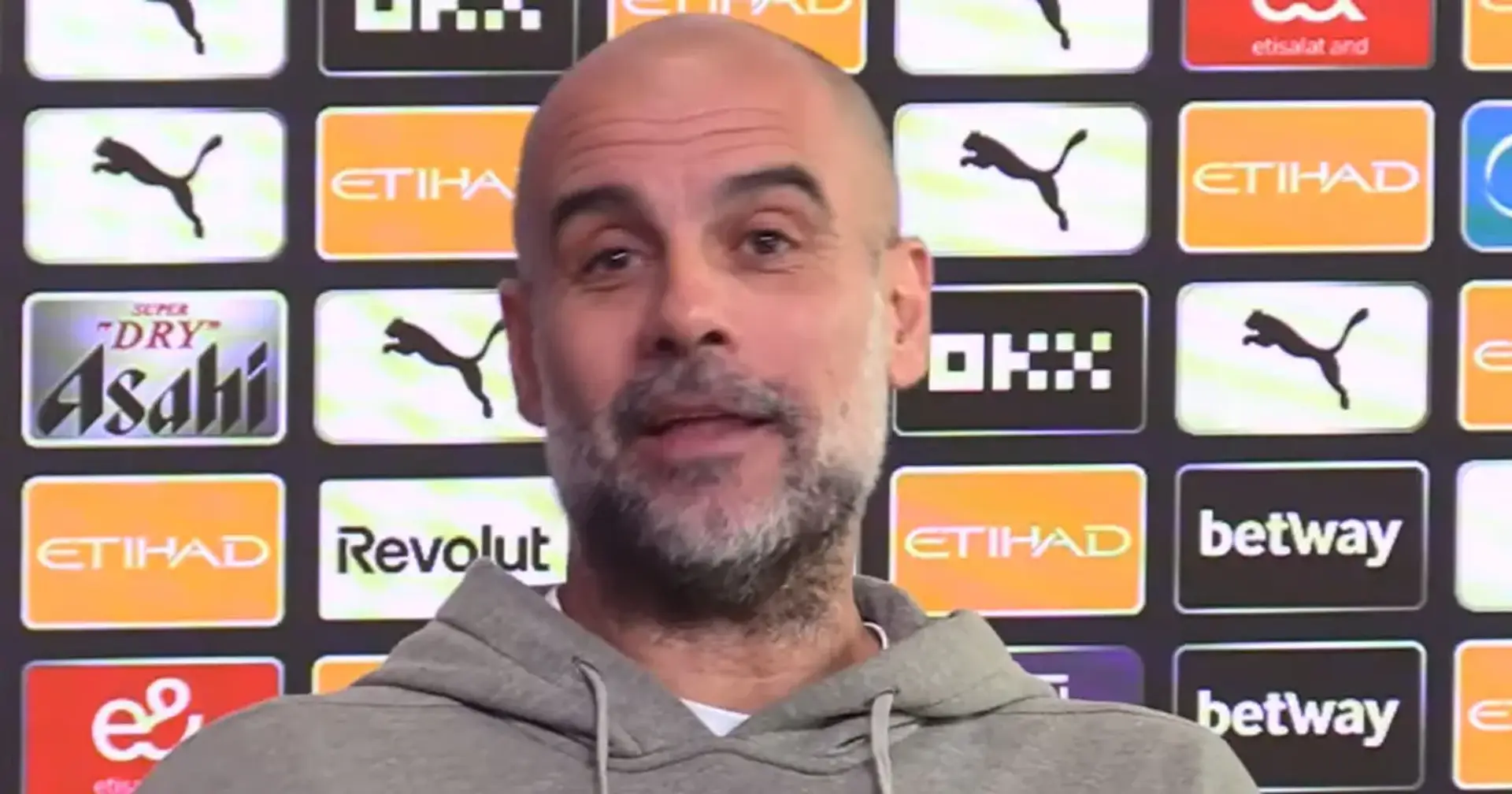 Pep Guardiola on Man City players' morale after 3-0 loss to Real Madrid ...