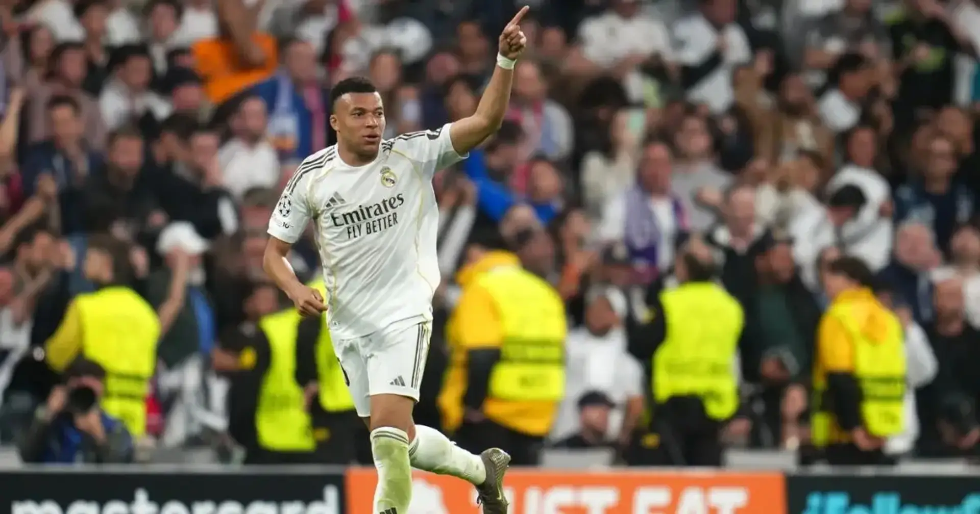Mbappe set a Real Madrid record by scoring 40+ goals in his first two ...