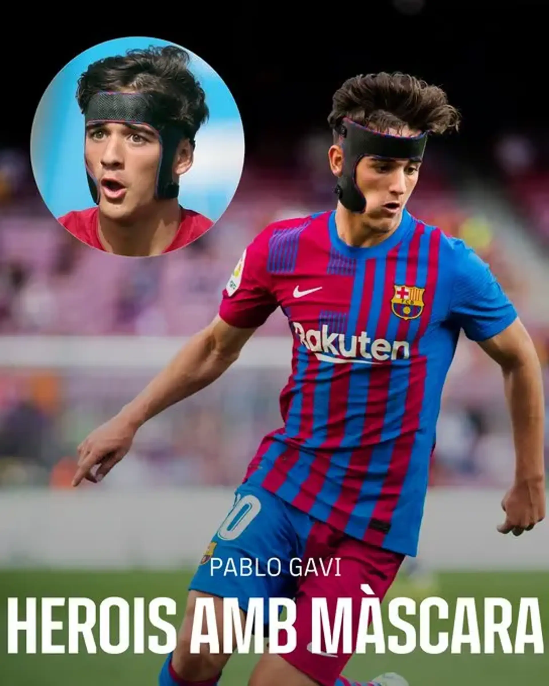"Héroes con máscara": El Barça comparte fotos icónicas de sus estrellas ...