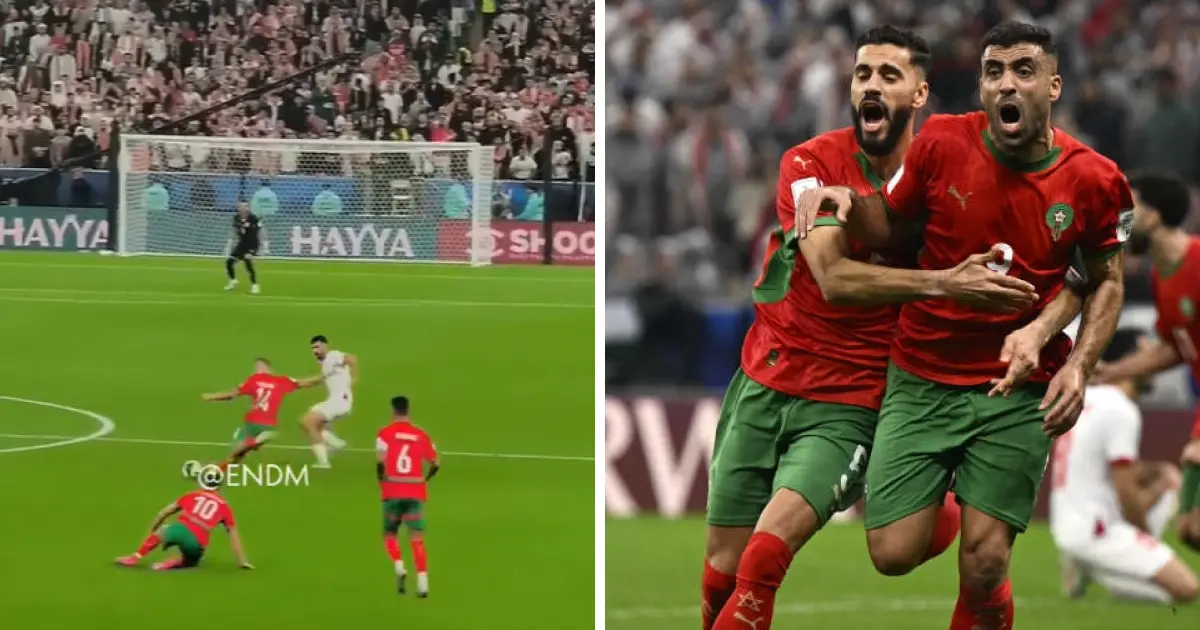 Alternative angle: Oussama Tannane’s incredible own-half goal lights up ...