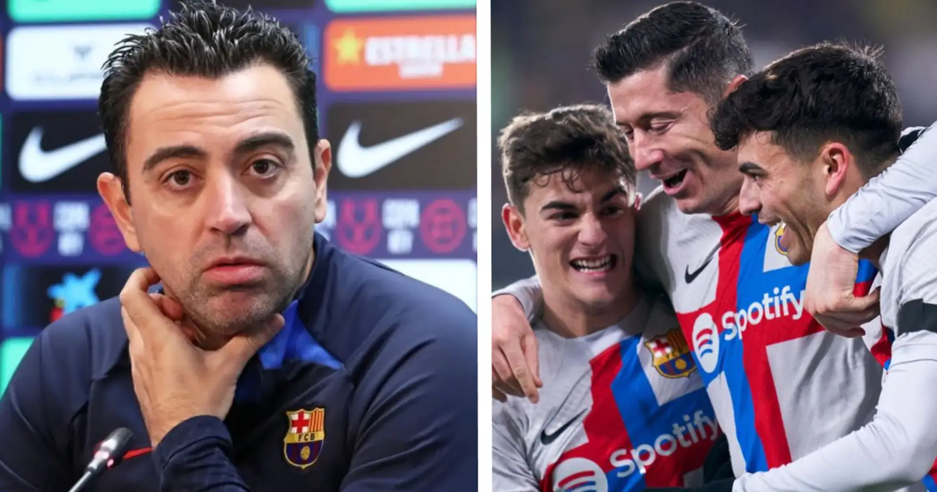 Xavi ist der erste Barca-Trainer in der Geschichte, der dank Sieg vs ...