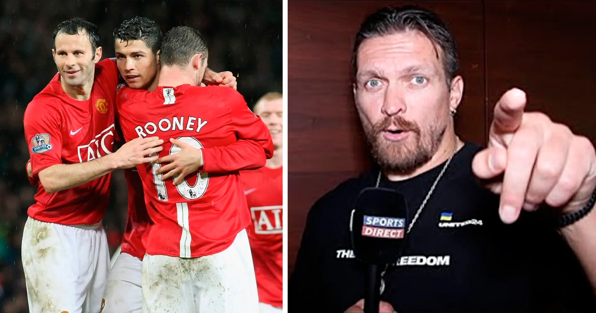 Oleksandr Usyk names Man United legend as one of his most favourite ...