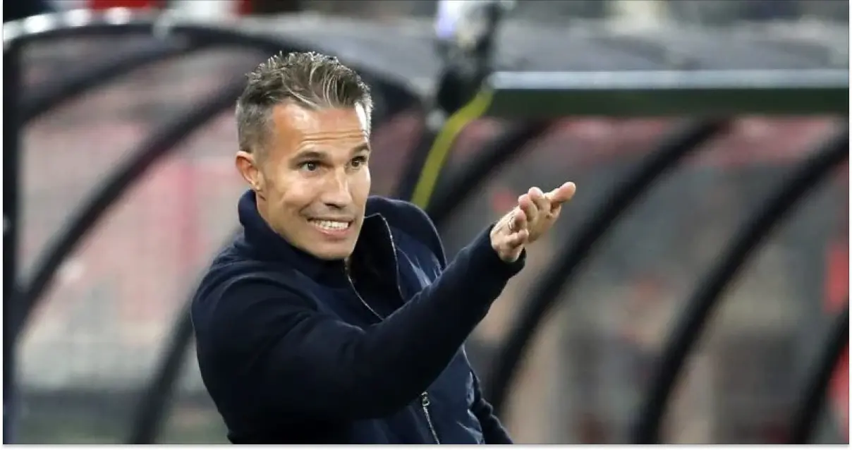 Van Persie after his team suffers 9-1 loss: 'I'm not traumatised ... I ...