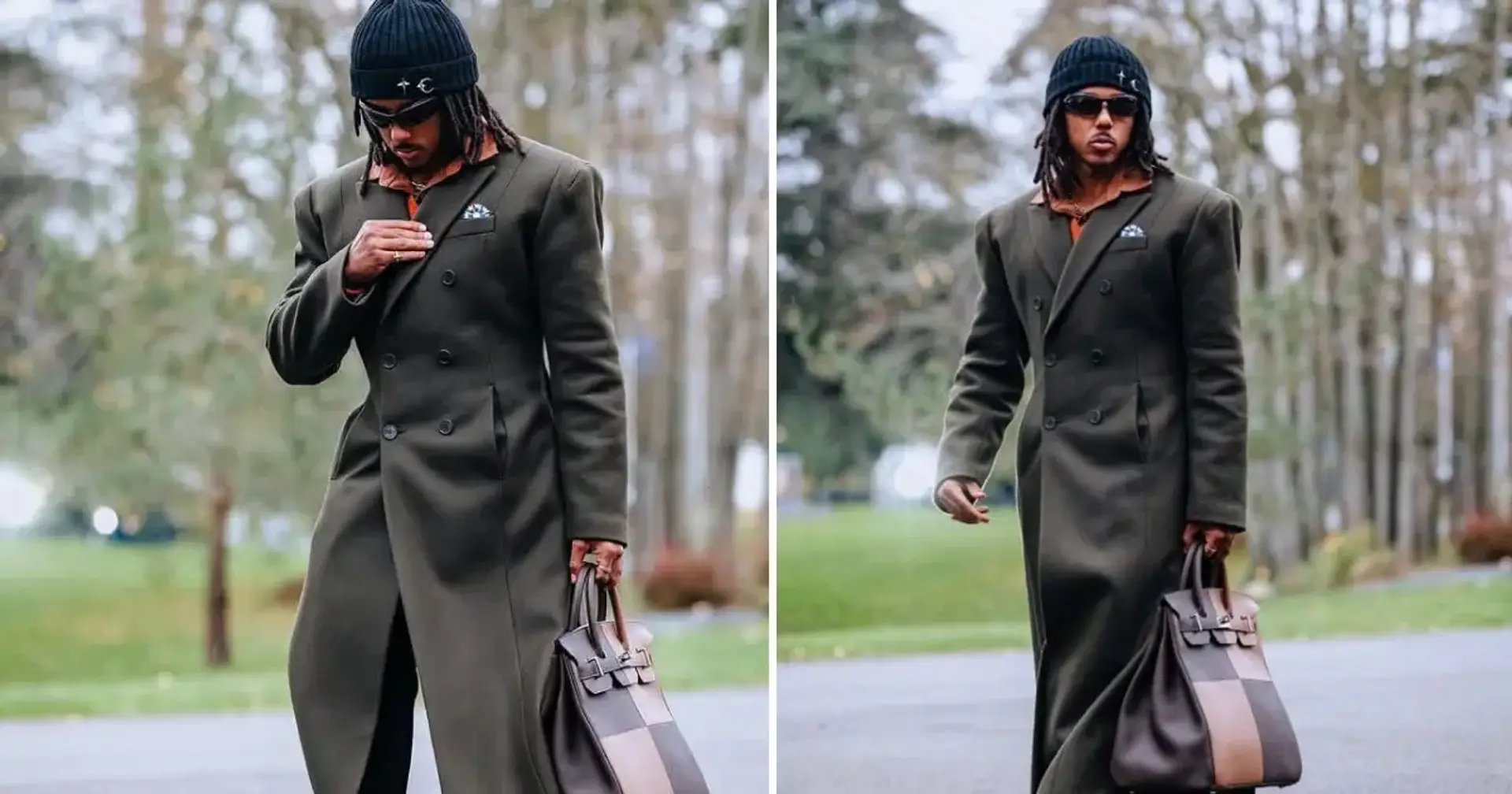 Jules Kounde steals the show with bold style as he arrives at France ...