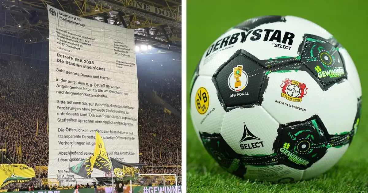 A letter from Dortmund: BVB fans display impressive choreo in response ...