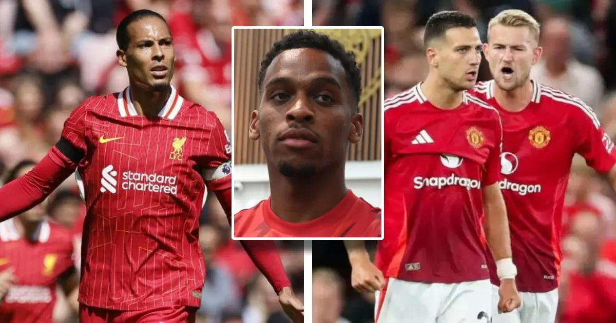 Timber names current Liverpool and Man United defenders as his ...