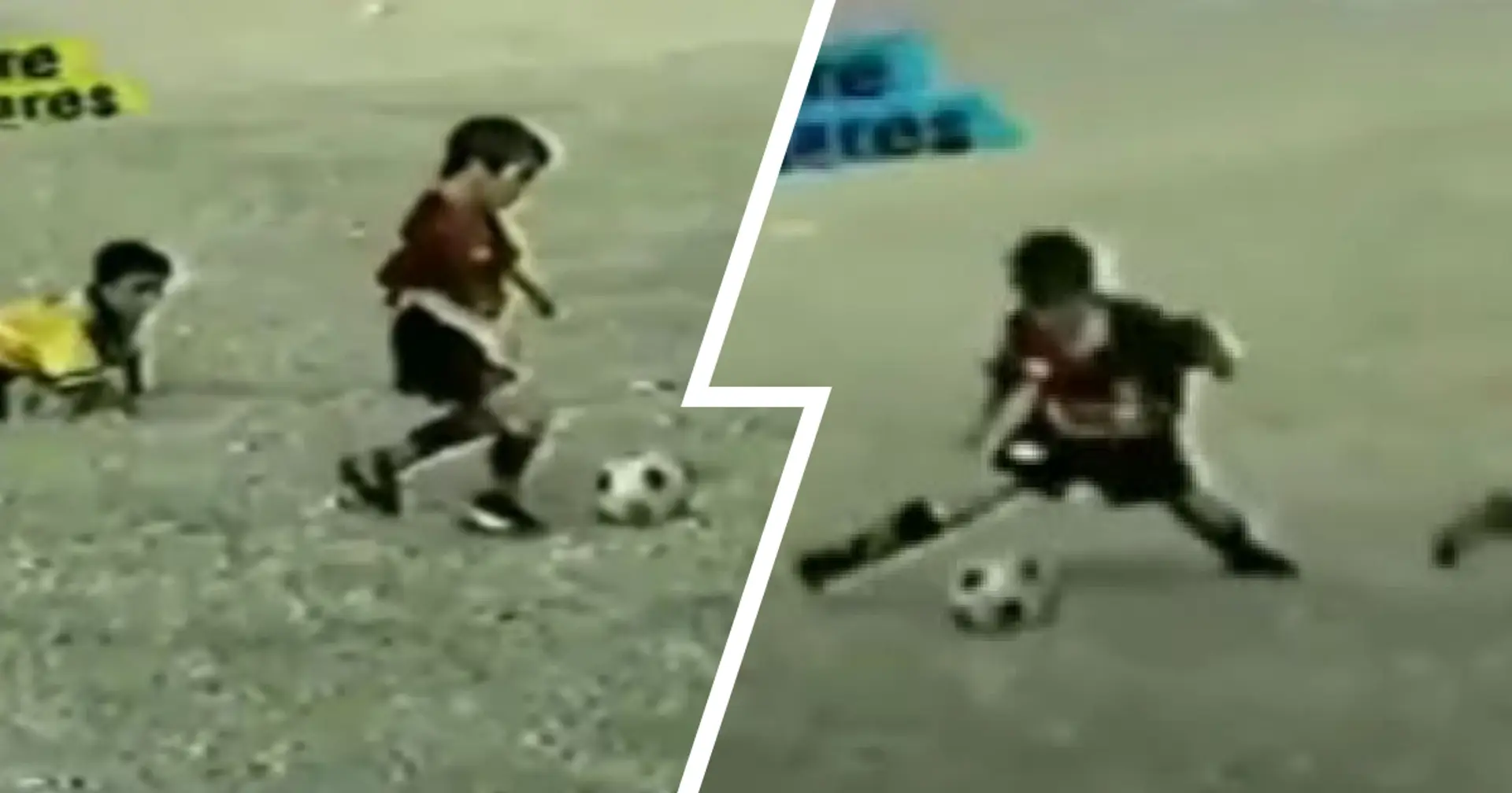 New footage of Lionel Messi playing football as a child goes viral ...