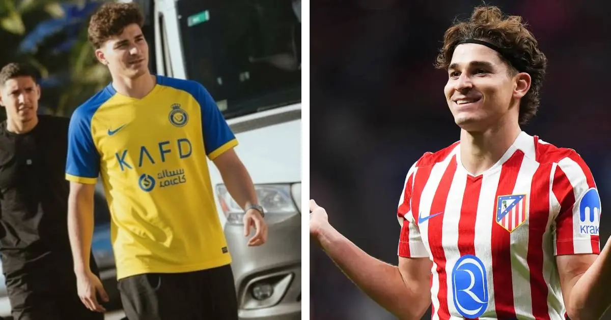 Was Julian Alvarez really spotted wearing Al Nassr shirt amid transfer ...