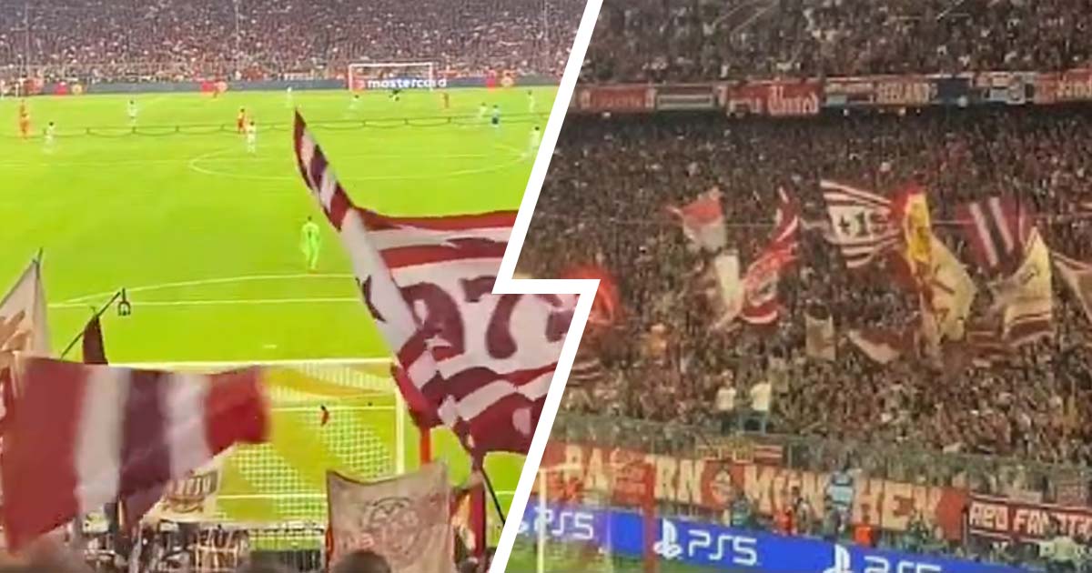 Les fans du Bayern scandent "Qui sont les putains de Barcelone ...