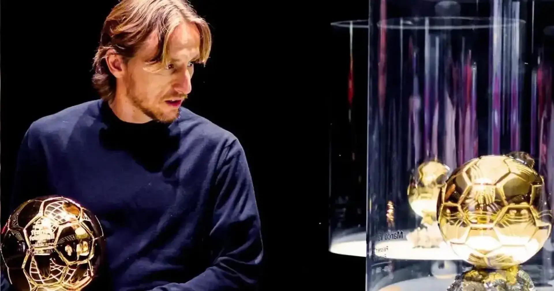 SPOTTED: Luka Modric takes his Ballon d'Or trophy from Madrid to Milan ...