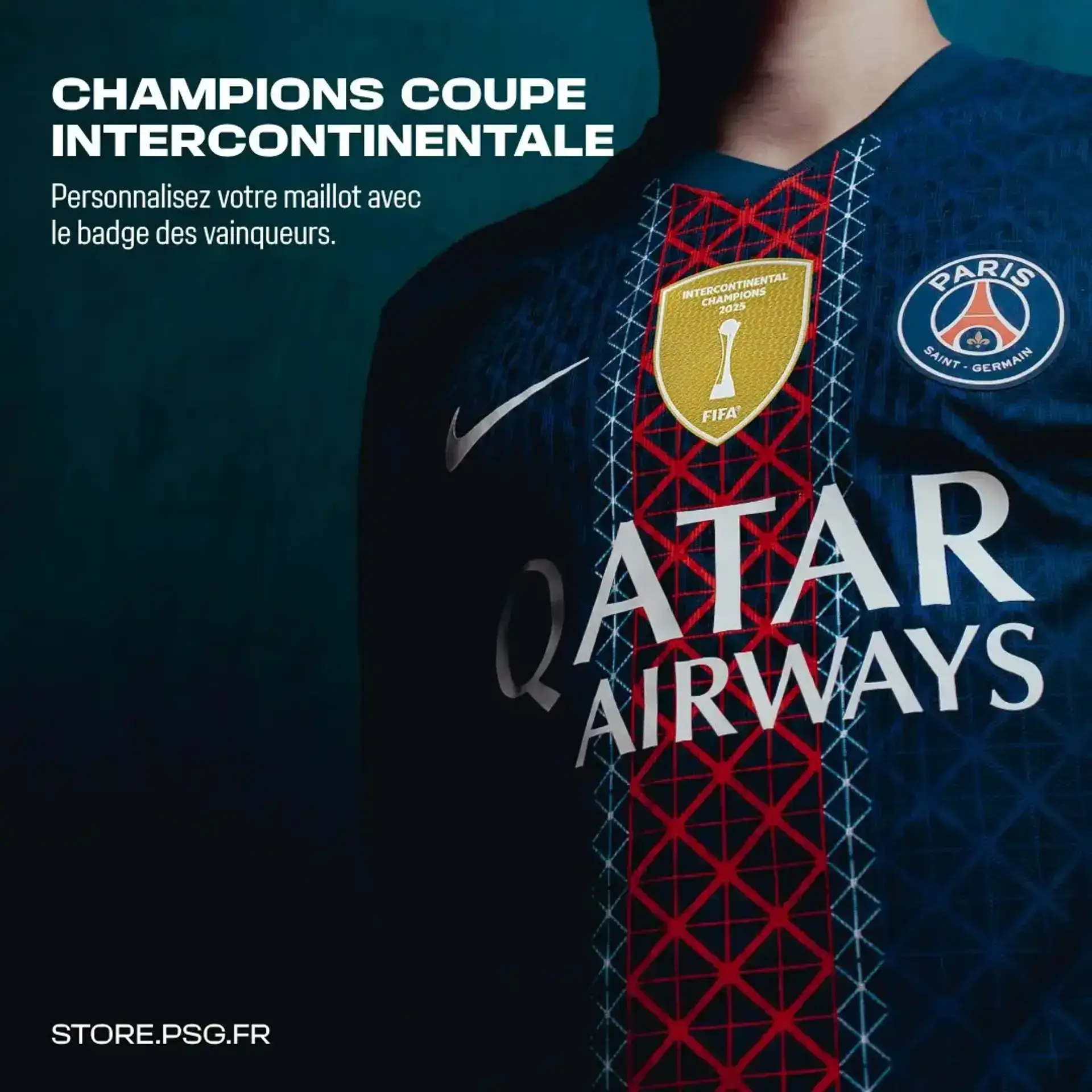 Check out PSG’s new Intercontinental Cup badge on the shirt – it looks ...