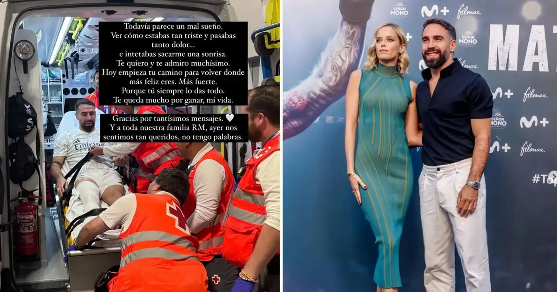 'It's like a bad dream': Carvajal's wife Daphne sends heartfelt message ...