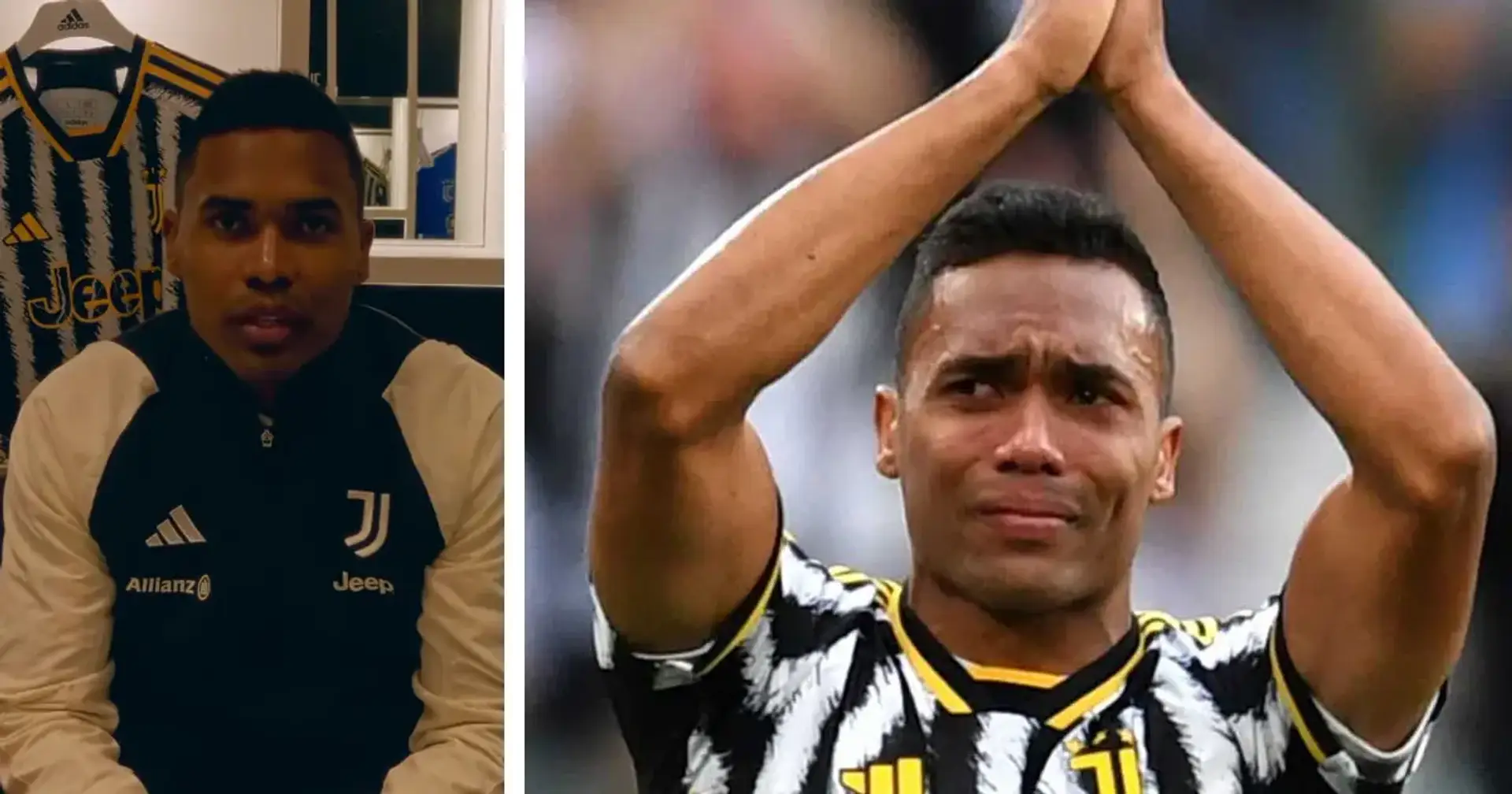 Il saluto social di Alex Sandro: "Il legame che ci lega è eterno. Ho ...