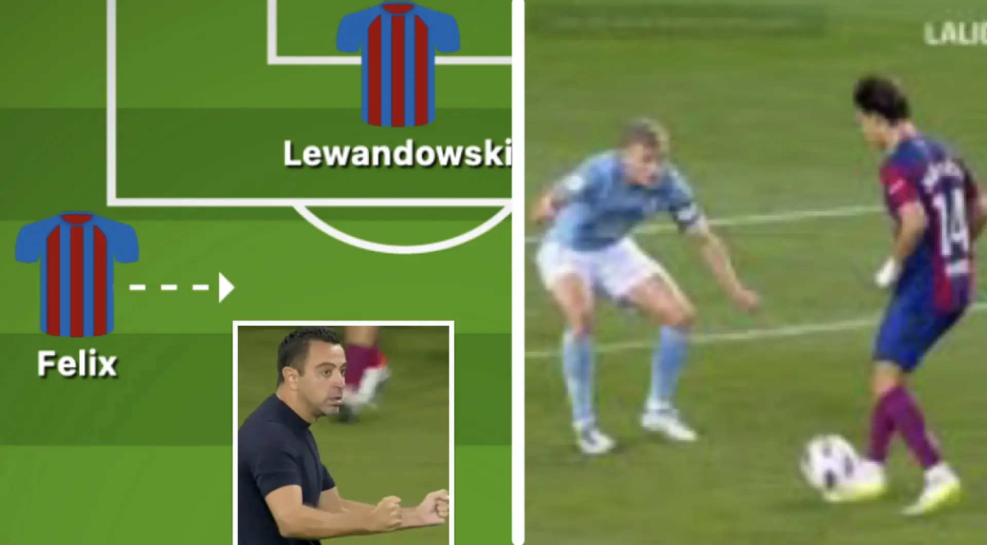 How Xavi unlocked Joao Felix against Celta with just one sub - Football ...