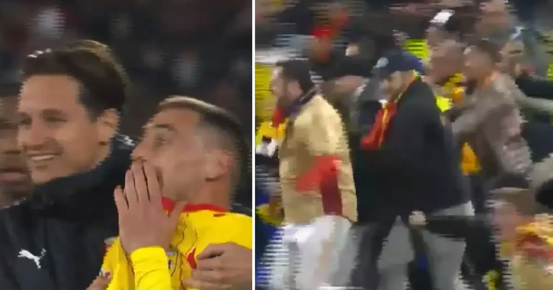 Incredible scenes: RC Lens fans storm pitch after reaching Coupe the ...