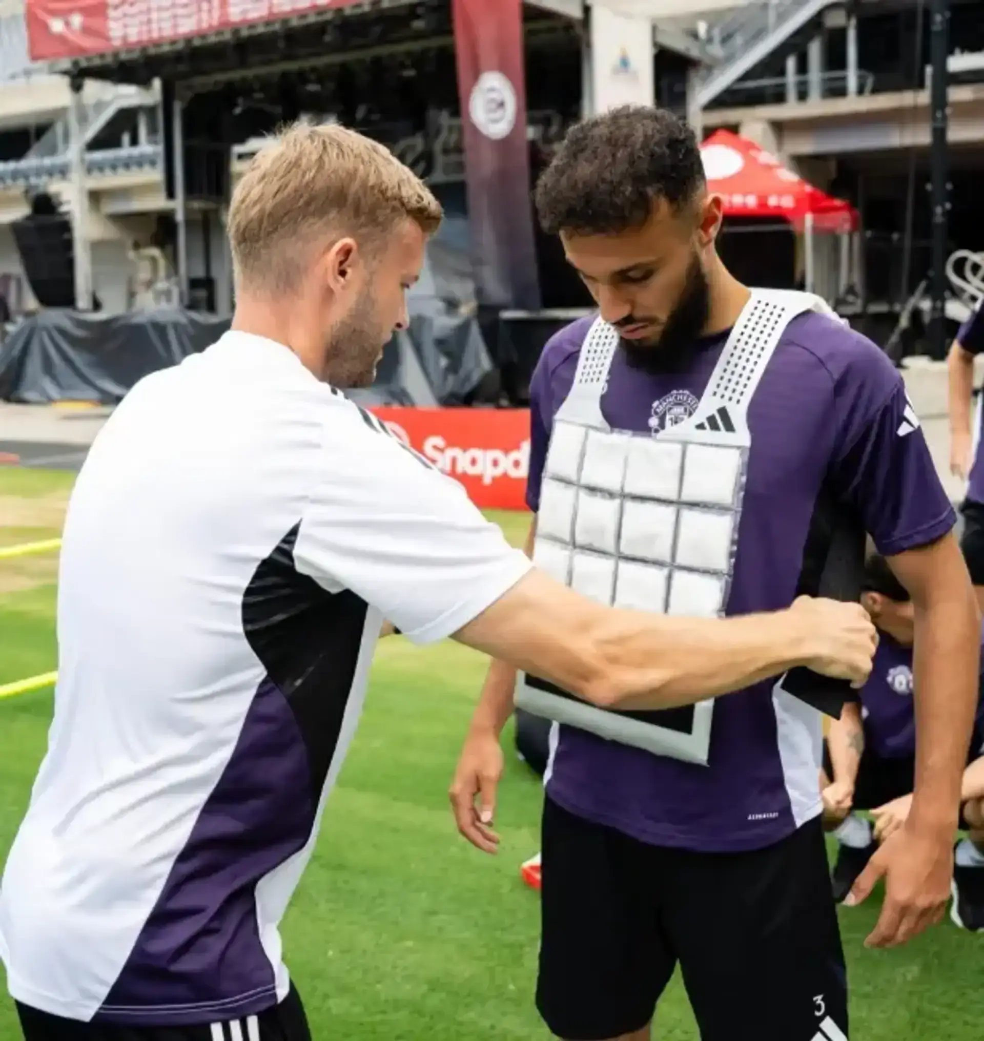 Man United players help Adidas test new cooling vests: They’re expected ...